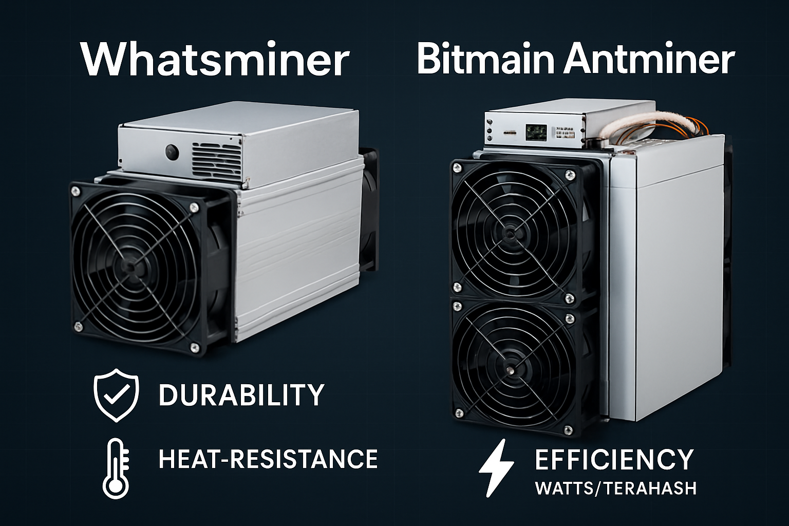 MicroBT Whatsminer Guide 2026: Hydro vs Air-Cooled, Bitmain Comparison ...